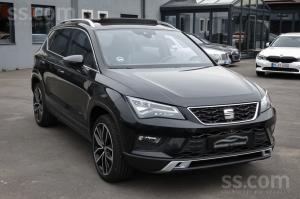 Черный Сеат Ateca 2016 в Тукумс, объемом двигателя 2.00 л и пробегом 0 тыс. км за 13999 €, фото  на AUTOMOTO.COM.LV