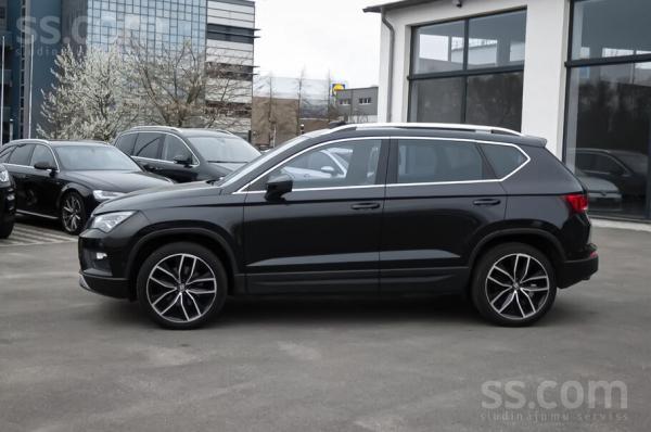 Melns SEAT Ateca 2016 Tukums, ar dzinēja tilpumu 2.00 L un nobraukumu 0 tūkst. km par 13999 €, foto 5 vietnē AUTOMOTO.COM.LV