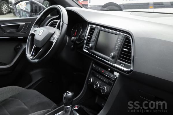 Melns SEAT Ateca 2016 Tukums, ar dzinēja tilpumu 2.00 L un nobraukumu 0 tūkst. km par 13999 €, foto 7 vietnē AUTOMOTO.COM.LV