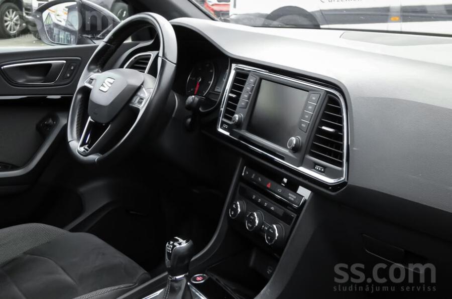 Черный Сеат Ateca 2016 в Тукумс, объемом двигателя 2.00 л и пробегом 0 тыс. км за 13999 €, фото 8 на AUTOMOTO.COM.LV