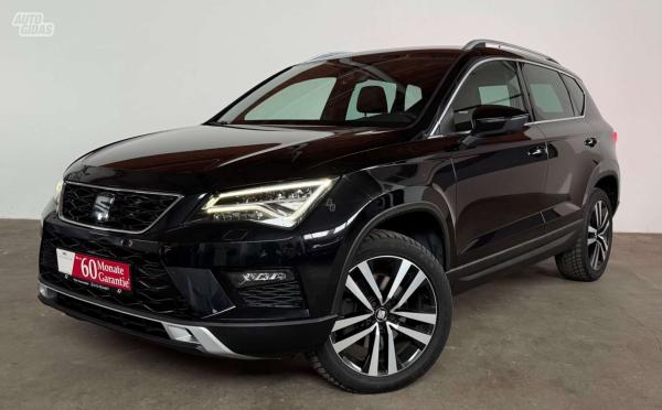 Melns SEAT Ateca 2017 Kauņa, ar dzinēja tilpumu 2.00 L un nobraukumu 99 tūkst. km par 24450 €, foto 1 vietnē AUTOMOTO.COM.LV