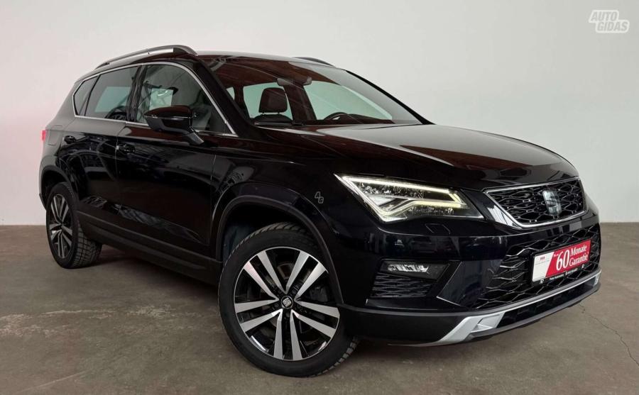 Melns SEAT Ateca 2017 Kauņa, ar dzinēja tilpumu 2.00 L un nobraukumu 99 tūkst. km par 24450 €, foto 2 vietnē AUTOMOTO.COM.LV