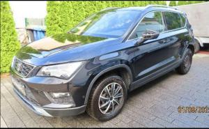 Melns SEAT Ateca 2017 Telšiai, ar dzinēja tilpumu 1.97 L un nobraukumu 252 tūkst. km par 8700 €, foto  vietnē AUTOMOTO.COM.LV