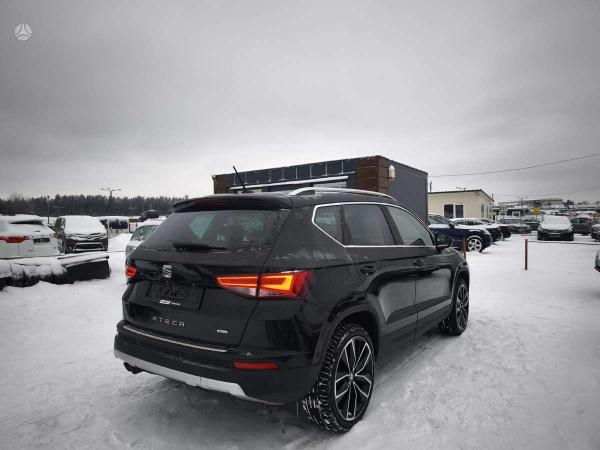 Black SEAT Ateca 2017 in Vilnius, with an engine capacity of 2.00 L and mileage of 210 thousand km for 13950 €, photo 5 on AUTOMOTO.COM.LV
