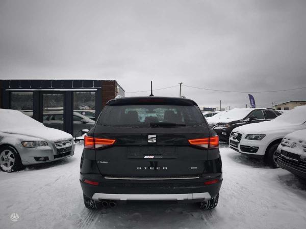 Black SEAT Ateca 2017 in Vilnius, with an engine capacity of 2.00 L and mileage of 210 thousand km for 13950 €, photo 6 on AUTOMOTO.COM.LV