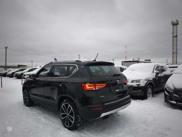 Black SEAT Ateca 2017 in Vilnius, with an engine capacity of 2.00 L and mileage of 210 thousand km for 13950 €, photo 7 on AUTOMOTO.COM.LV