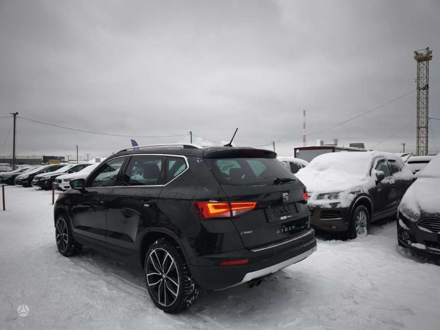 Черный Сеат Ateca 2017 в Вильнюс, объемом двигателя 2.00 л и пробегом 210 тыс. км за 13950 €, фото 7 на AUTOMOTO.COM.LV