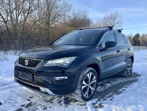Melns SEAT Ateca 2017 Šauļi, ar dzinēja tilpumu 1.40 L un nobraukumu 78 tūkst. km par 12750 €, foto  vietnē AUTOMOTO.COM.LV