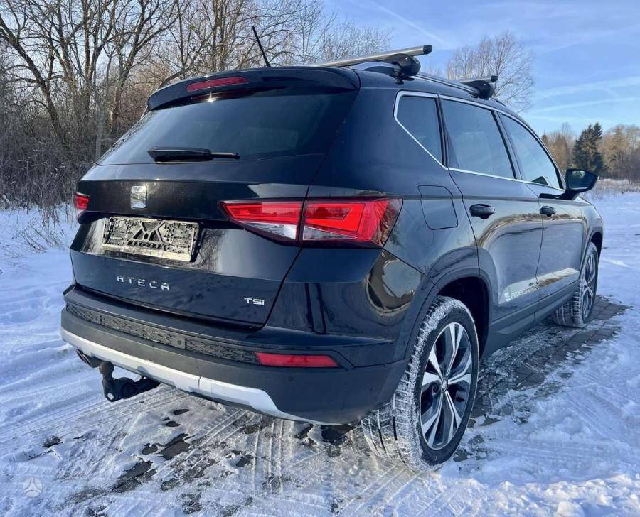 Black SEAT Ateca 2017 in Siauliai, with an engine capacity of 1.40 L and mileage of 78 thousand km for 12750 €, photo 11 on AUTOMOTO.COM.LV