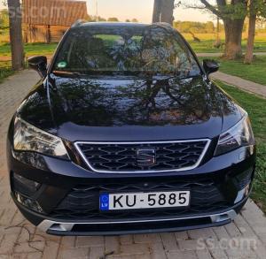 Черный Сеат Ateca 2017 в Прейли, объемом двигателя 2.00 л и пробегом 252 тыс. км за 14200 €, фото 1 на AUTOMOTO.COM.LV