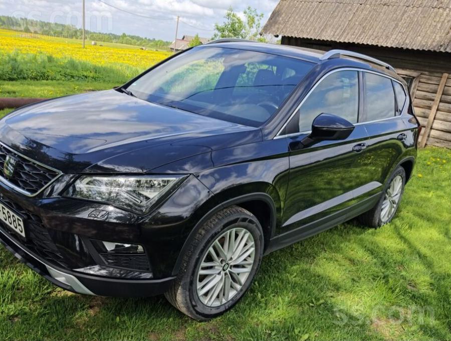 Черный Сеат Ateca 2017 в Прейли, объемом двигателя 2.00 л и пробегом 252 тыс. км за 14200 €, фото 3 на AUTOMOTO.COM.LV