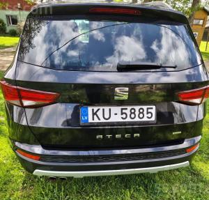 Черный Сеат Ateca 2017 в Прейли, объемом двигателя 2.00 л и пробегом 252 тыс. км за 14200 €, фото 4 на AUTOMOTO.COM.LV