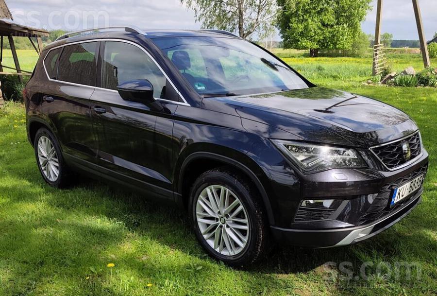 Черный Сеат Ateca 2017 в Прейли, объемом двигателя 2.00 л и пробегом 252 тыс. км за 14200 €, фото 5 на AUTOMOTO.COM.LV