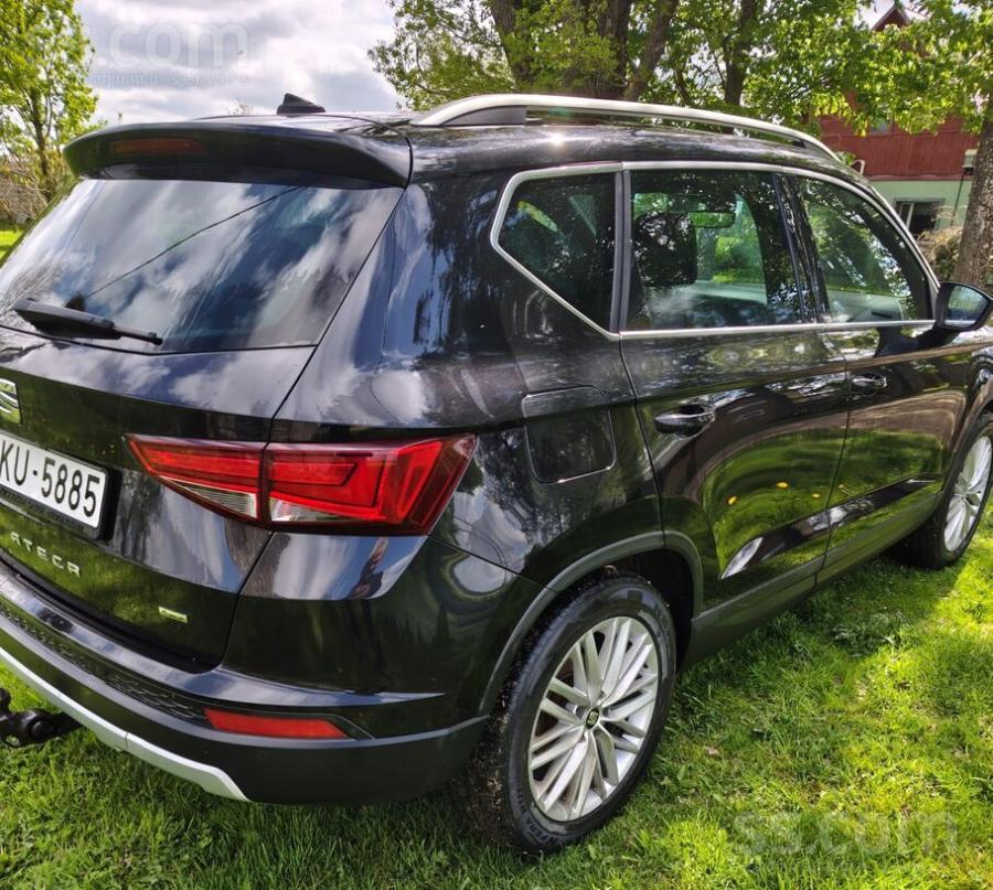 Черный Сеат Ateca 2017 в Прейли, объемом двигателя 2.00 л и пробегом 252 тыс. км за 14200 €, фото 7 на AUTOMOTO.COM.LV