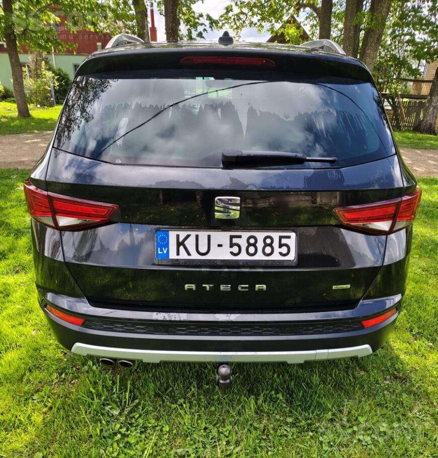 Черный Сеат Ateca 2017 в Прейли, объемом двигателя 2.00 л и пробегом 252 тыс. км за 14200 €, фото 10 на AUTOMOTO.COM.LV
