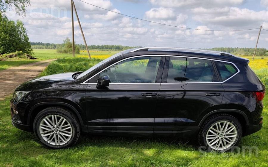 Черный Сеат Ateca 2017 в Прейли, объемом двигателя 2.00 л и пробегом 252 тыс. км за 14200 €, фото 12 на AUTOMOTO.COM.LV