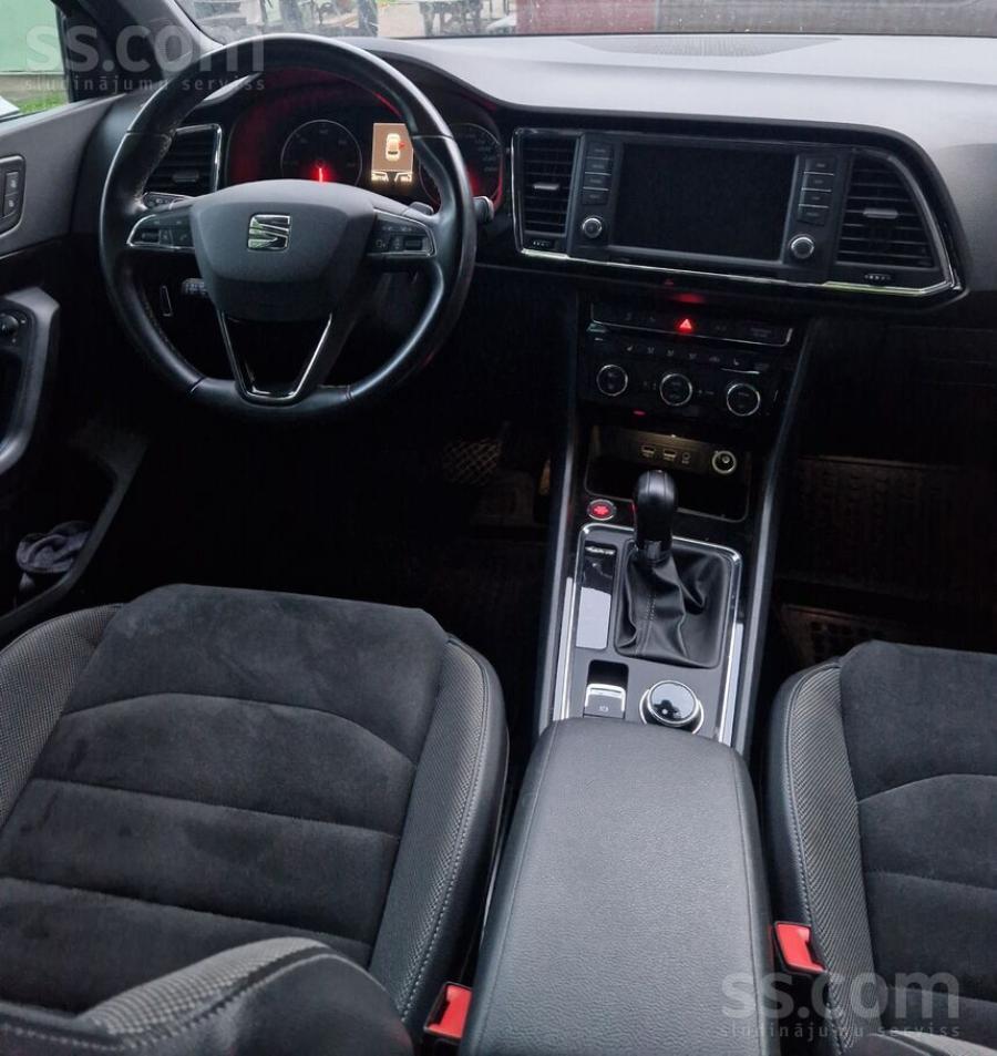 Черный Сеат Ateca 2017 в Прейли, объемом двигателя 2.00 л и пробегом 252 тыс. км за 14200 €, фото 14 на AUTOMOTO.COM.LV