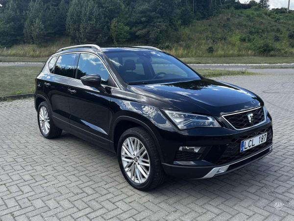 Melns SEAT Ateca 2017 Viļņa, ar dzinēja tilpumu 1.97 L un nobraukumu 80 tūkst. km par 15800 €, foto 2 vietnē AUTOMOTO.COM.LV