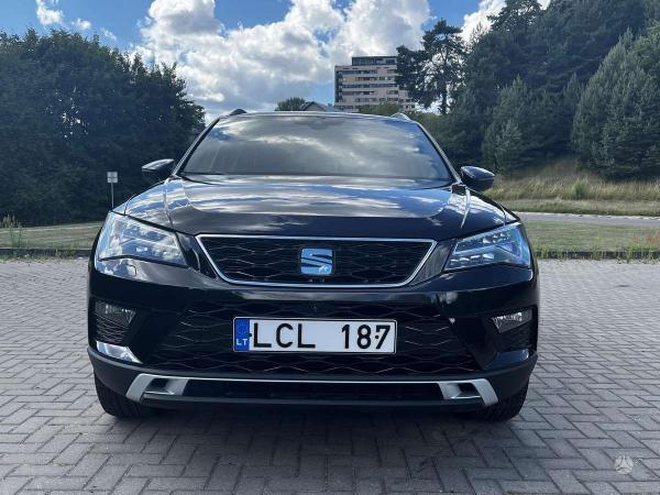 Melns SEAT Ateca 2017 Viļņa, ar dzinēja tilpumu 1.97 L un nobraukumu 80 tūkst. km par 15800 €, foto 3 vietnē AUTOMOTO.COM.LV