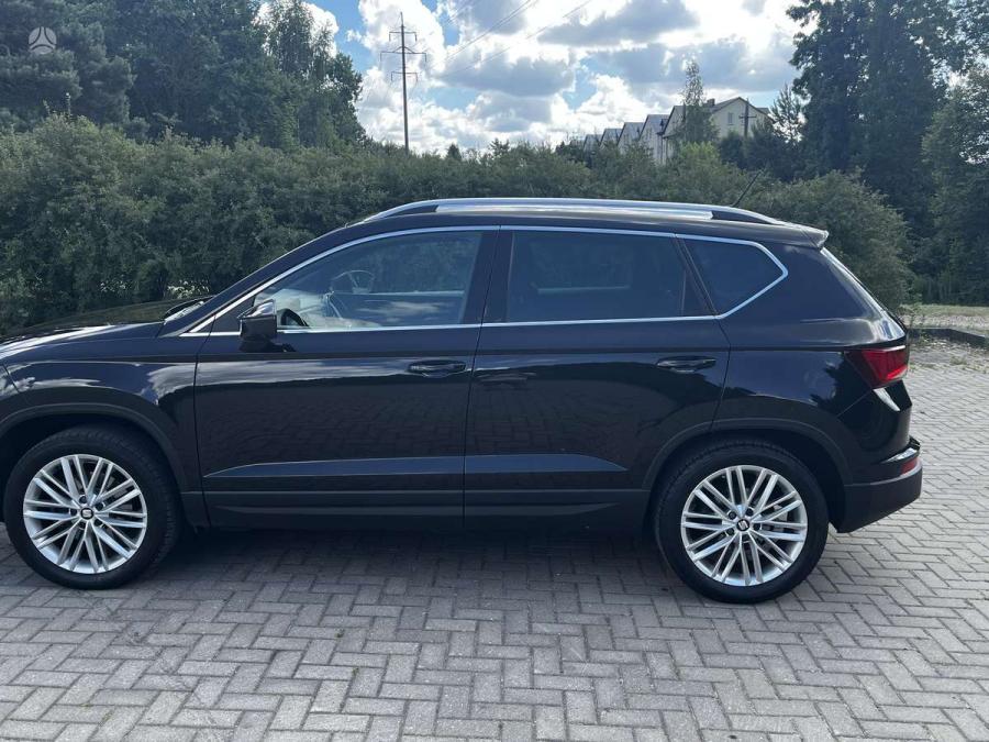Black SEAT Ateca 2017 in Vilnius, with an engine capacity of 1.97 L and mileage of 80 thousand km for 15800 €, photo 5 on AUTOMOTO.COM.LV