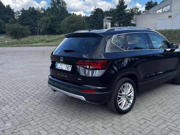 Черный Сеат Ateca 2017 в Вильнюс, объемом двигателя 1.97 л и пробегом 80 тыс. км за 15800 €, фото 6 на AUTOMOTO.COM.LV