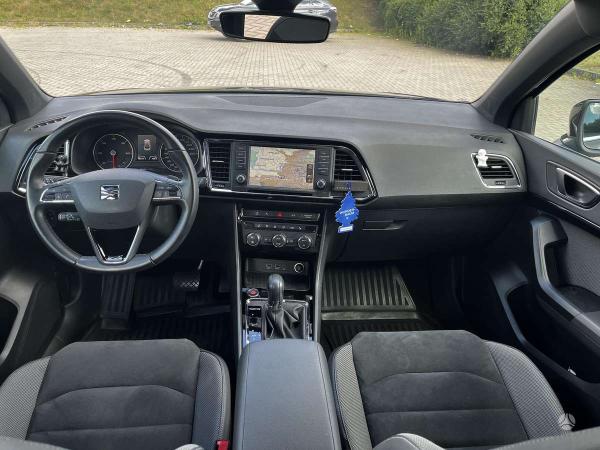 Черный Сеат Ateca 2017 в Вильнюс, объемом двигателя 1.97 л и пробегом 80 тыс. км за 15800 €, фото 9 на AUTOMOTO.COM.LV