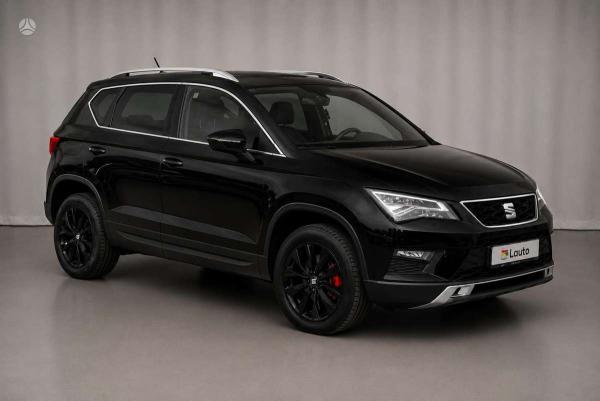 Melns SEAT Ateca 2017 Viļņa, ar dzinēja tilpumu 1.40 L un nobraukumu 248 tūkst. km par 11690 €, foto 2 vietnē AUTOMOTO.COM.LV