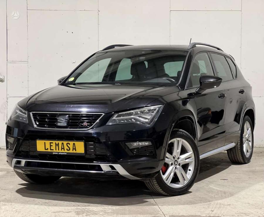 Melns SEAT Ateca 2017 Klaipėda, ar dzinēja tilpumu 1.97 L un nobraukumu 208 tūkst. km par 14999 €, foto 1 vietnē AUTOMOTO.COM.LV