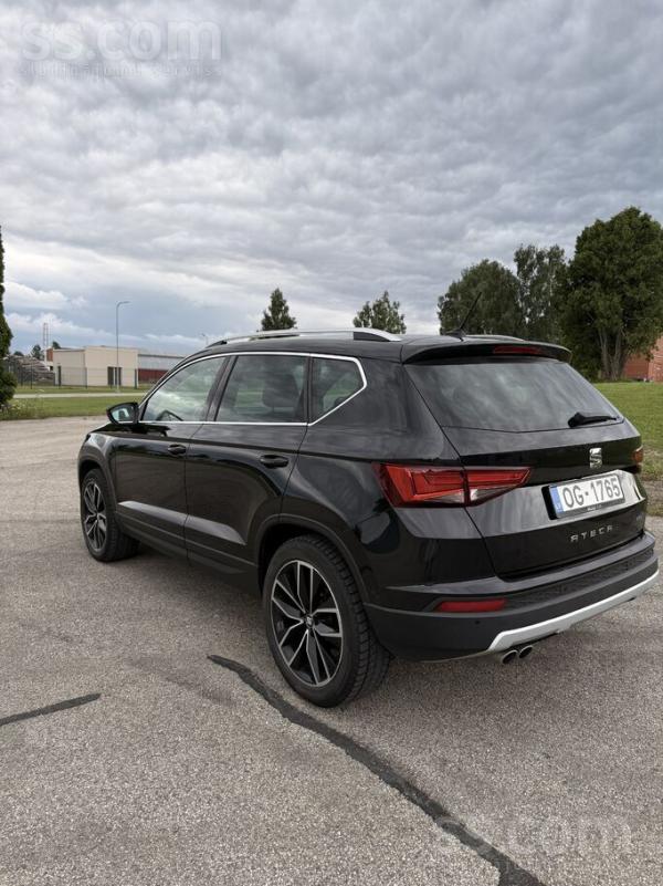 Melns SEAT Ateca 2017 Rīga, ar dzinēja tilpumu 2.00 L un nobraukumu 163 tūkst. km par 15500 €, foto 5 vietnē AUTOMOTO.COM.LV