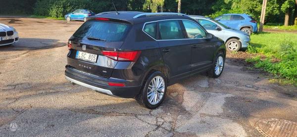 Melns SEAT Ateca 2017 Viļņa, ar dzinēja tilpumu 1.97 L un nobraukumu 268 tūkst. km par 13900 €, foto 4 vietnē AUTOMOTO.COM.LV