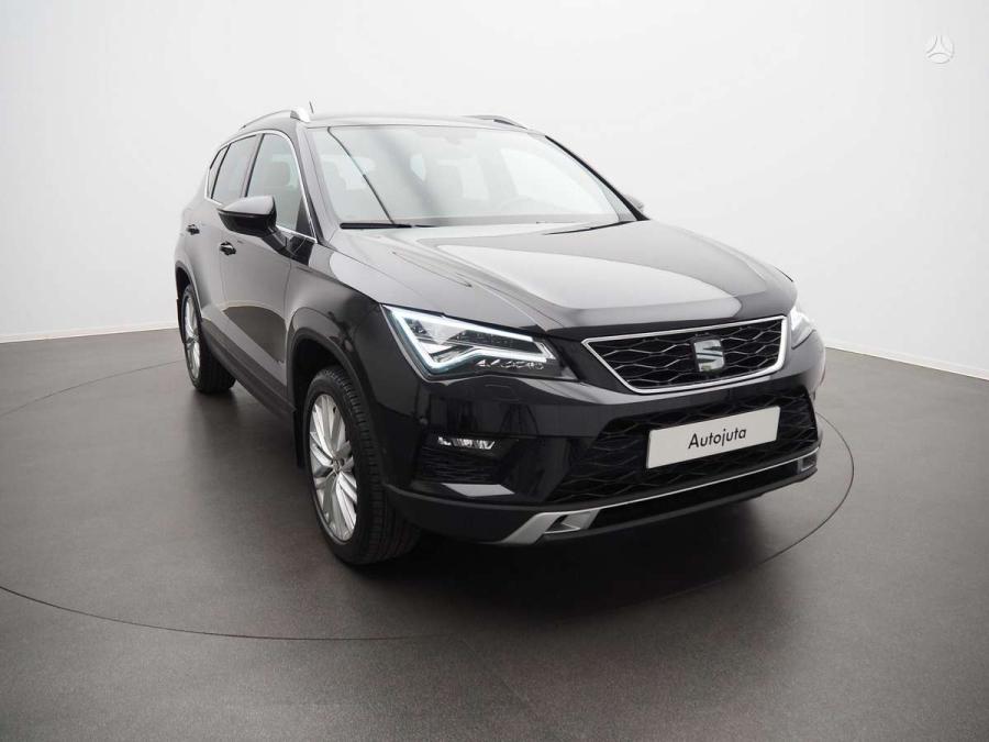 Black SEAT Ateca 2017 in Vilnius, with an engine capacity of 1.40 L and mileage of 48 thousand km for 19500 €, photo 4 on AUTOMOTO.COM.LV