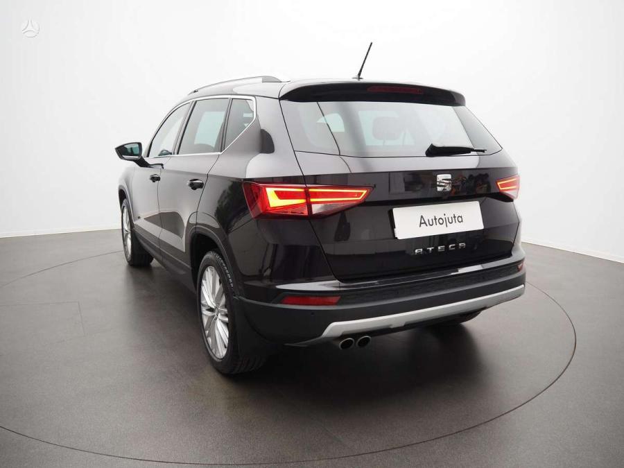 Black SEAT Ateca 2017 in Vilnius, with an engine capacity of 1.40 L and mileage of 48 thousand km for 19500 €, photo 7 on AUTOMOTO.COM.LV