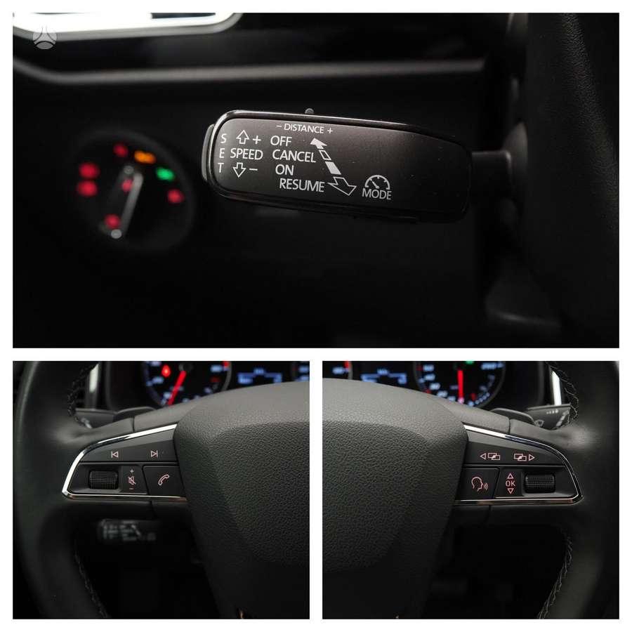 Black SEAT Ateca 2017 in Vilnius, with an engine capacity of 1.40 L and mileage of 48 thousand km for 19500 €, photo 16 on AUTOMOTO.COM.LV
