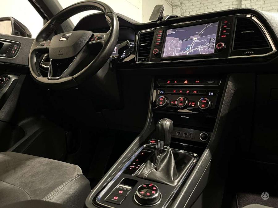 Melns SEAT Ateca 2017 Klaipėda, ar dzinēja tilpumu 1.97 L un nobraukumu 179 tūkst. km par 14990 €, foto 17 vietnē AUTOMOTO.COM.LV