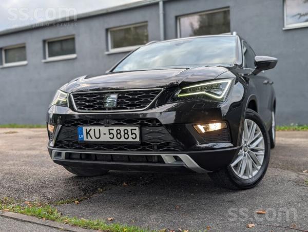Melns SEAT Ateca 2017 Rīga, ar dzinēja tilpumu 2.00 L un nobraukumu 250 tūkst. km par 14300 €, foto 3 vietnē AUTOMOTO.COM.LV