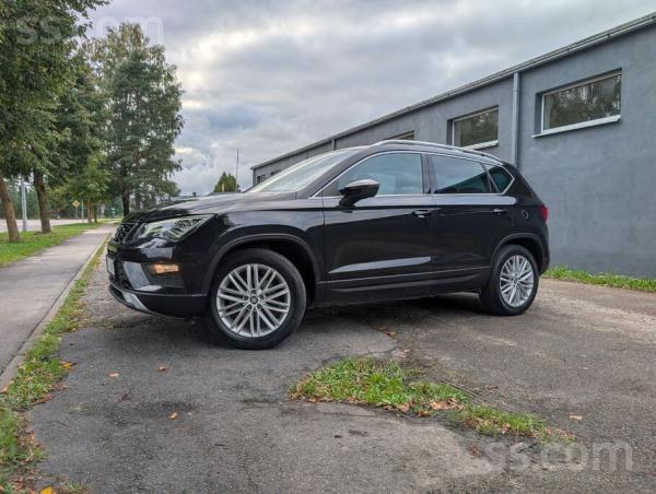 Melns SEAT Ateca 2017 Rīga, ar dzinēja tilpumu 2.00 L un nobraukumu 250 tūkst. km par 14300 €, foto 4 vietnē AUTOMOTO.COM.LV