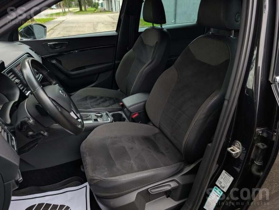 Черный Сеат Ateca 2017 в Рига, объемом двигателя 2.00 л и пробегом 250 тыс. км за 14300 €, фото 14 на AUTOMOTO.COM.LV