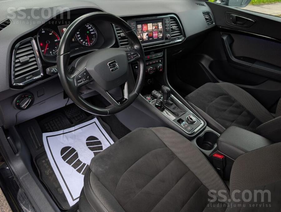 Черный Сеат Ateca 2017 в Рига, объемом двигателя 2.00 л и пробегом 250 тыс. км за 14300 €, фото 15 на AUTOMOTO.COM.LV