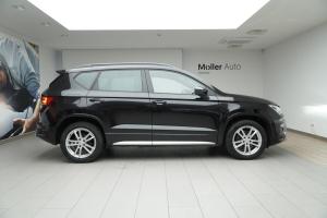 Black SEAT Ateca 2018 in Peetri, with an engine capacity of 1.40 L and mileage of 94 thousand km for 19400 €, photo 3 on AUTOMOTO.COM.LV