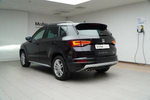 Black SEAT Ateca 2018 in Peetri, with an engine capacity of 1.40 L and mileage of 94 thousand km for 19400 €, photo 4 on AUTOMOTO.COM.LV