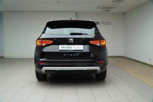 Black SEAT Ateca 2018 in Peetri, with an engine capacity of 1.40 L and mileage of 94 thousand km for 19400 €, photo 5 on AUTOMOTO.COM.LV