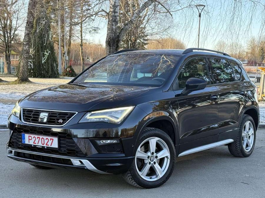 Melns SEAT Ateca 2018 Raseiniai, ar dzinēja tilpumu 1.97 L un nobraukumu 271 tūkst. km par 14750 €, foto 1 vietnē AUTOMOTO.COM.LV