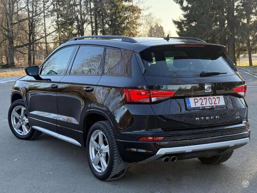 Melns SEAT Ateca 2018 Raseiniai, ar dzinēja tilpumu 1.97 L un nobraukumu 271 tūkst. km par 14750 €, foto 3 vietnē AUTOMOTO.COM.LV