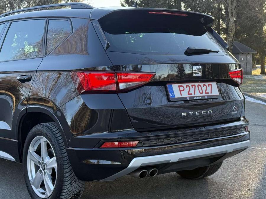Melns SEAT Ateca 2018 Raseiniai, ar dzinēja tilpumu 1.97 L un nobraukumu 271 tūkst. km par 14750 €, foto 7 vietnē AUTOMOTO.COM.LV