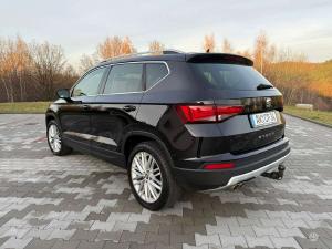 Black SEAT Ateca 2018 in Vilnius, with an engine capacity of 1.97 L and mileage of 240 thousand km for 13999 €, photo 4 on AUTOMOTO.COM.LV