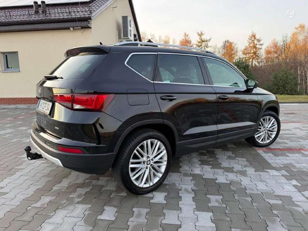 Melns SEAT Ateca 2018 Viļņa, ar dzinēja tilpumu 1.97 L un nobraukumu 240 tūkst. km par 13999 €, foto 5 vietnē AUTOMOTO.COM.LV