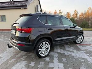 Black SEAT Ateca 2018 in Vilnius, with an engine capacity of 1.97 L and mileage of 240 thousand km for 13999 €, photo 5 on AUTOMOTO.COM.LV