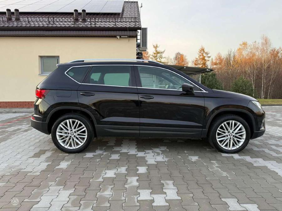 Black SEAT Ateca 2018 in Vilnius, with an engine capacity of 1.97 L and mileage of 240 thousand km for 13999 €, photo 7 on AUTOMOTO.COM.LV