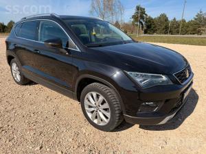 Melns SEAT Ateca 2018 Rīga, ar dzinēja tilpumu 1.60 L un nobraukumu 250 tūkst. km par 11370 €, foto 3 vietnē AUTOMOTO.COM.LV