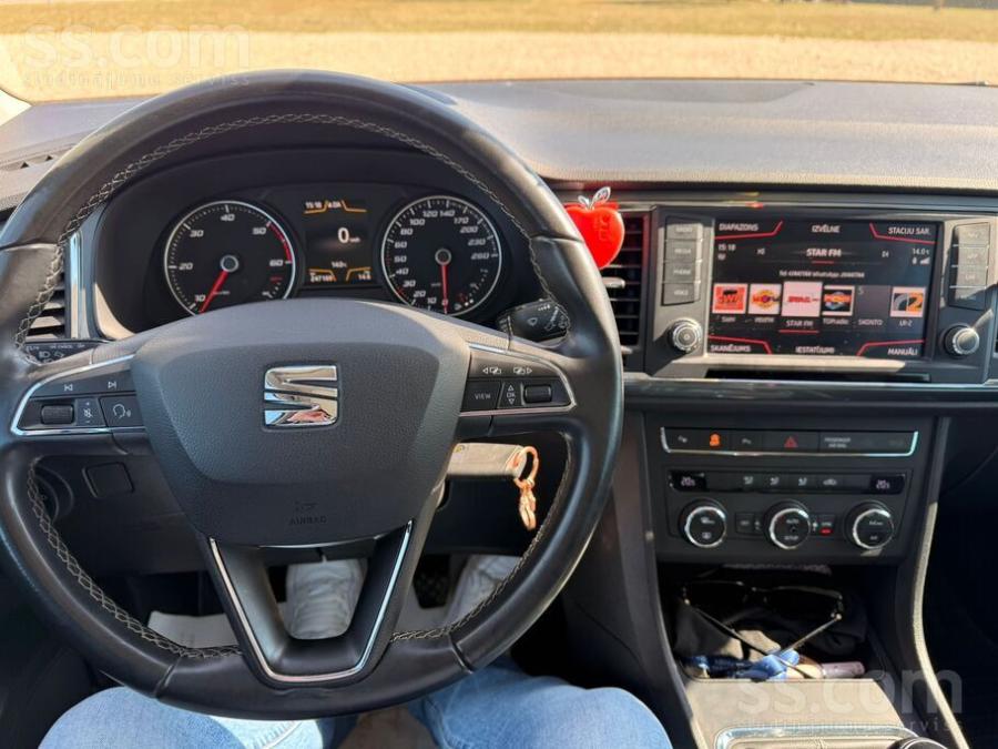 Melns SEAT Ateca 2018 Rīga, ar dzinēja tilpumu 1.60 L un nobraukumu 250 tūkst. km par 11370 €, foto 6 vietnē AUTOMOTO.COM.LV